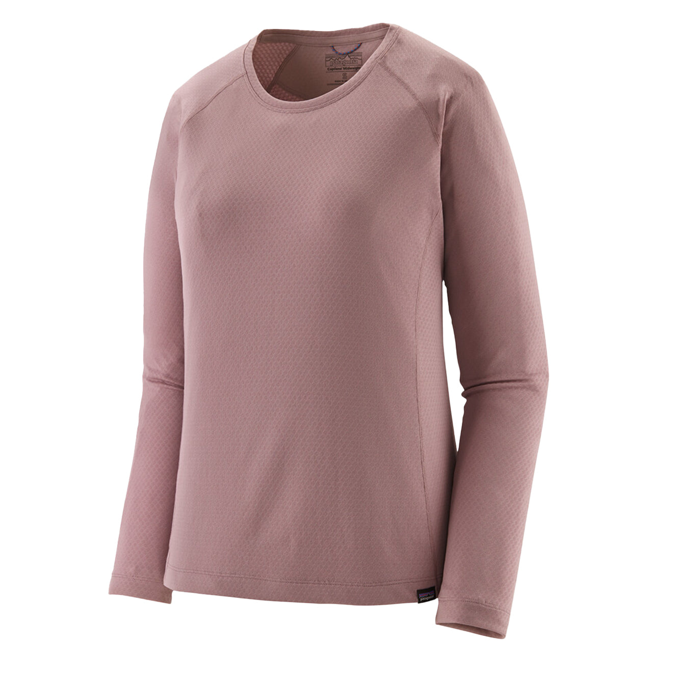 Patagonia Womens Cap Midweight Crew Stormy Mauve | Parasol Store