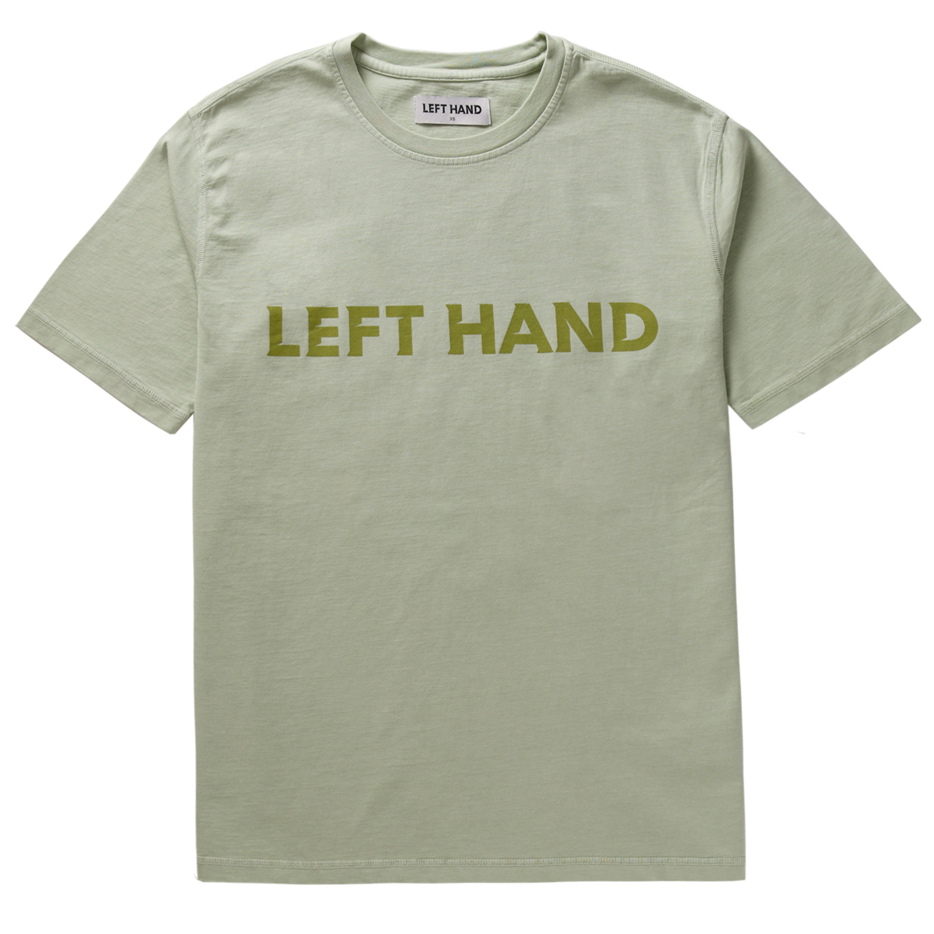 Left Hand Hand Tee Light Green | Parasol Store