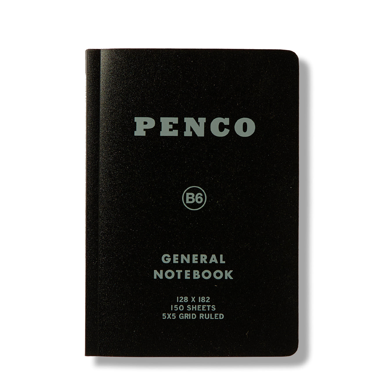 Hightide Penco Notebook B6 Black | Parasol Store