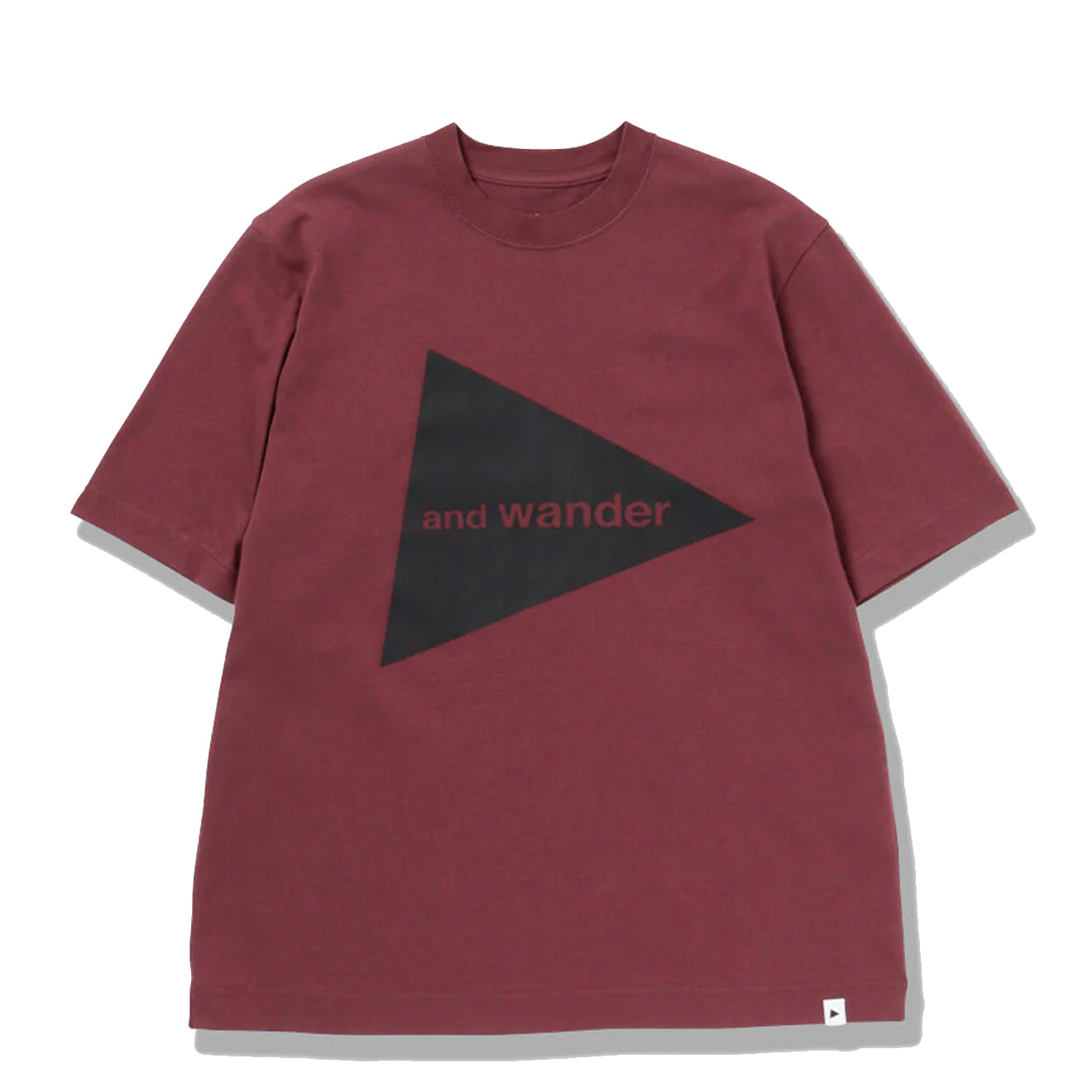 And Wander And Wander Logo S/S T-Shirt Purple | Parasol Store
