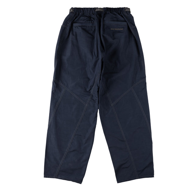 And Wander High Count Cloth Wide Pants Navy – Parasol Store