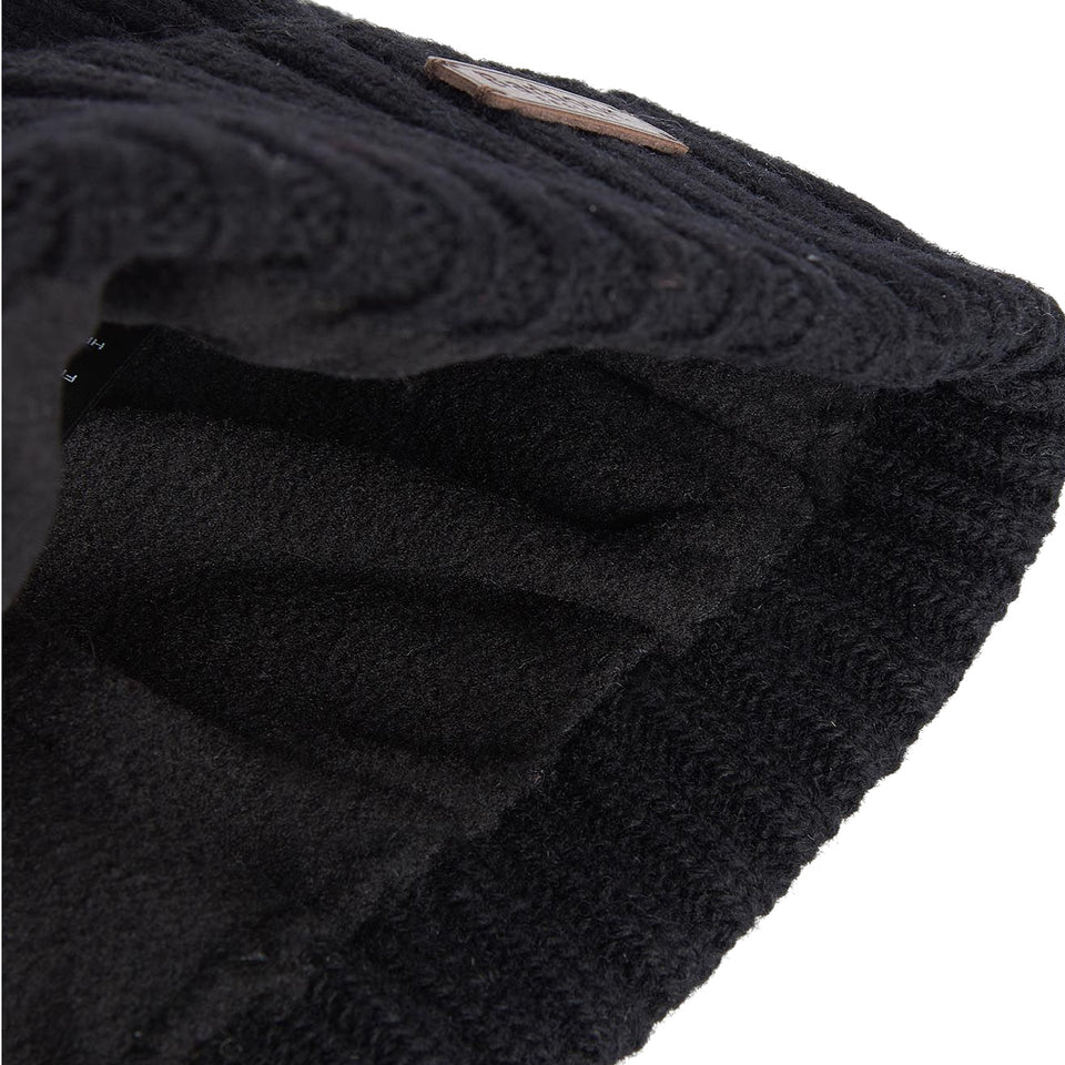Barbour Carlton Beanie Hat Black – Parasol Store