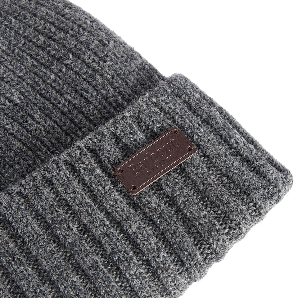 Barbour Carlton Beanie Hat Grey – Parasol Store