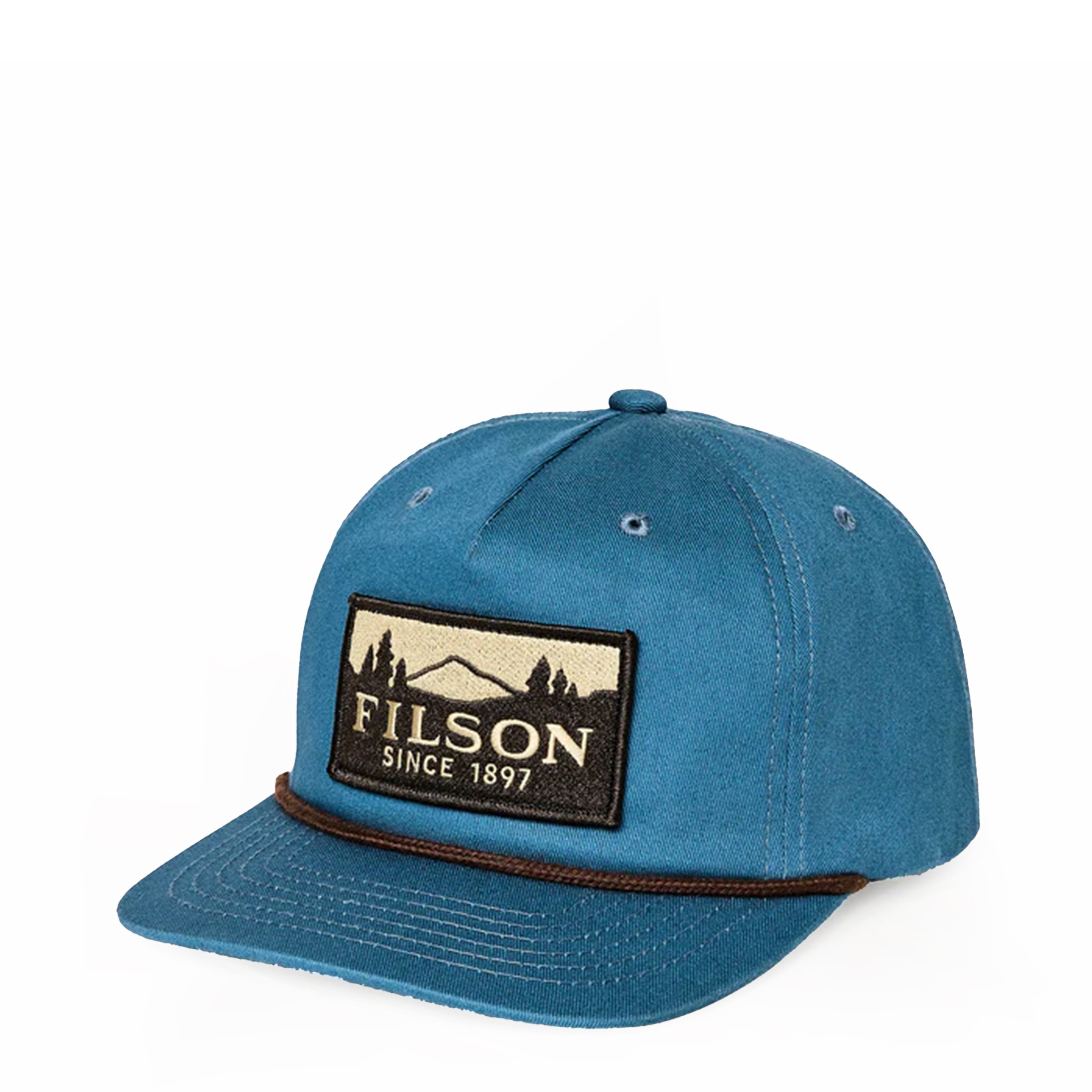 Filson Trucker Cap With Scenic Patch Slate / Filson | Parasol Store