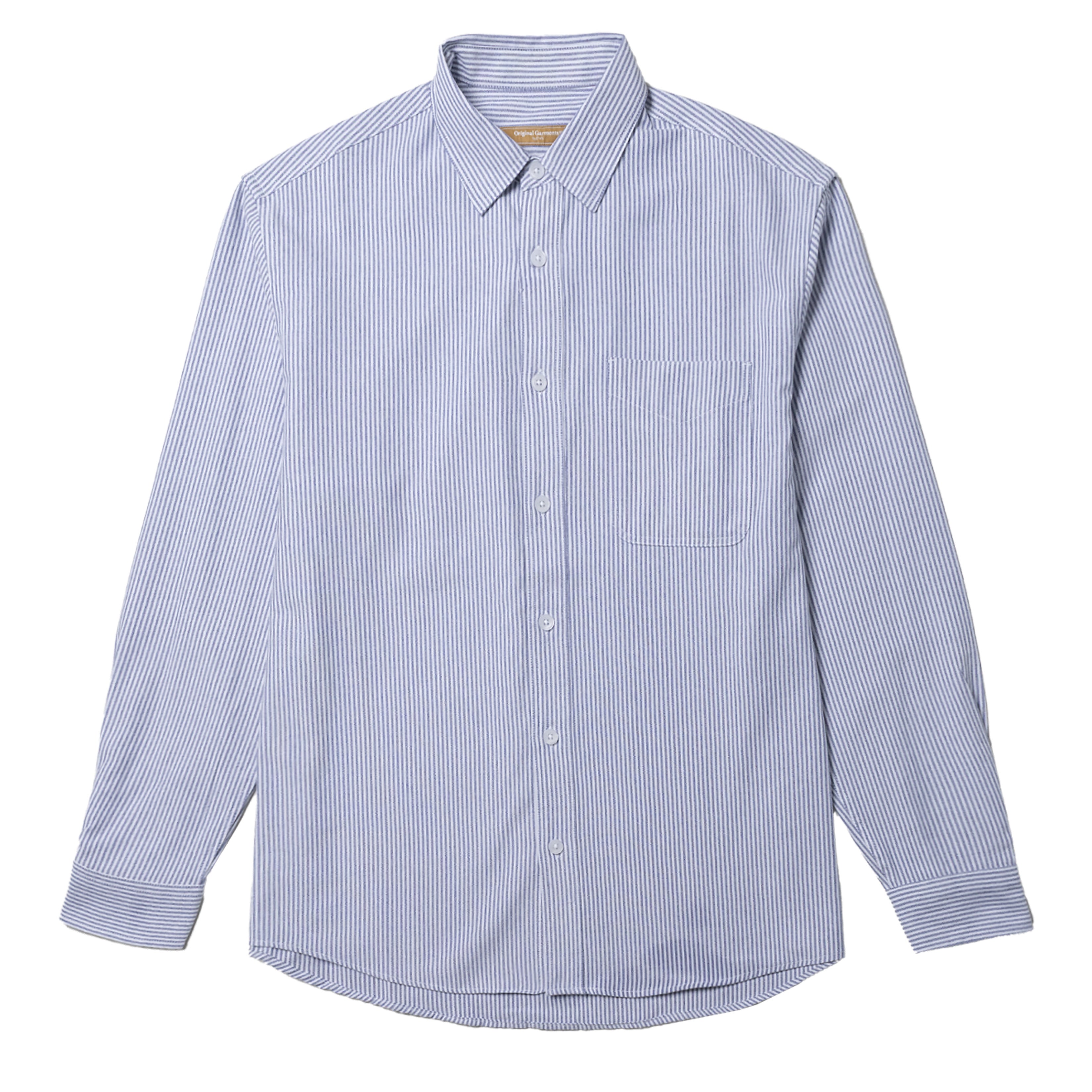 Frizmworks OG Stripe Seersucker Shirt Blue Blue
