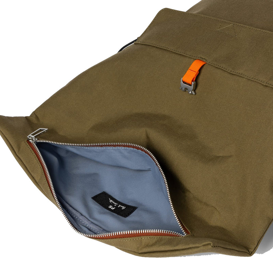 Paul Smith Nylon Utility Backpack Khaki | Parasol Store