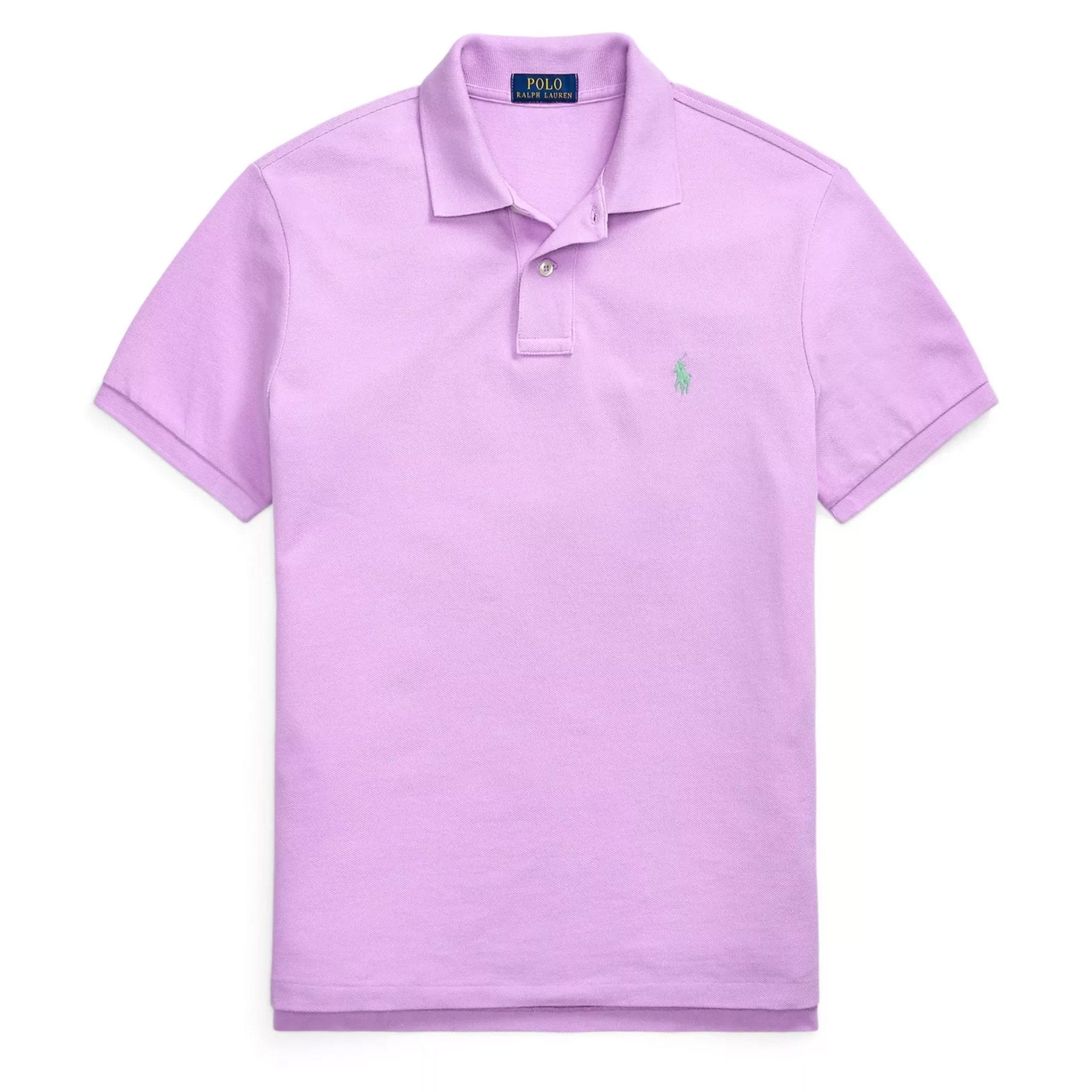 Polo Ralph Lauren The Iconic Mesh Polo Shirt Light Lilac | Parasol Store