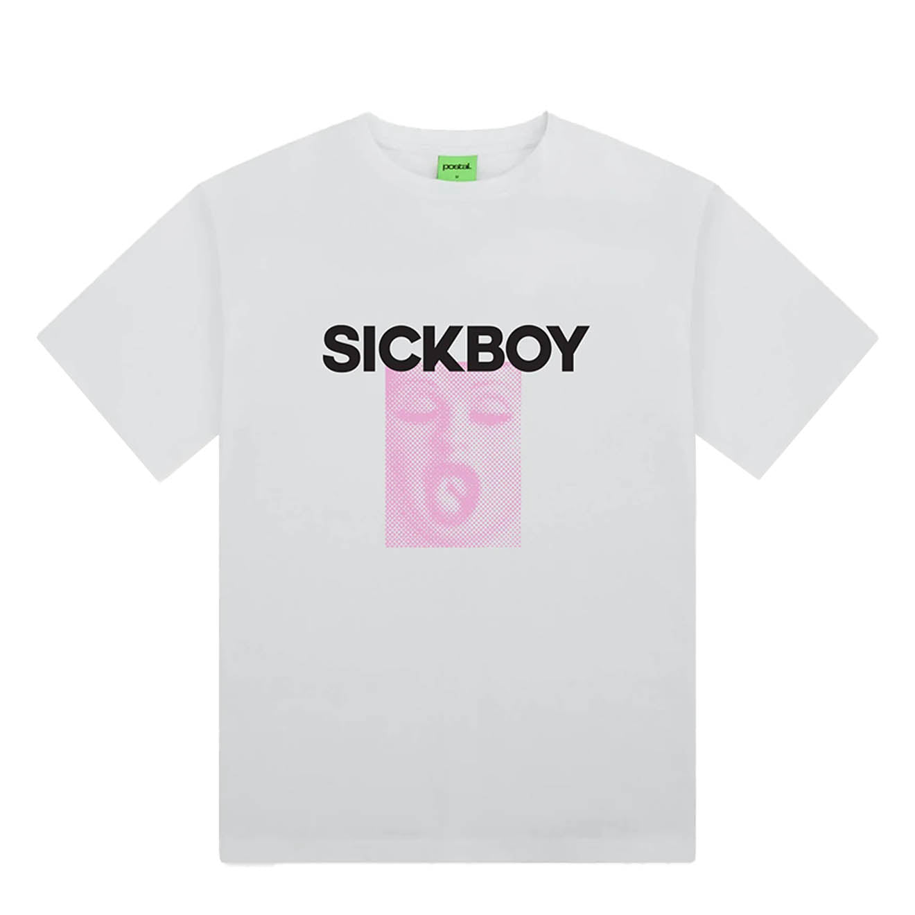 Postal Sickboy Print Tee White | Parasol Store
