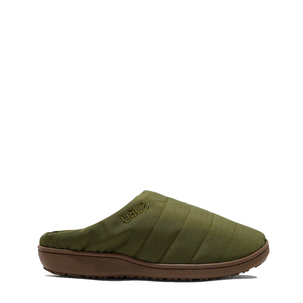 Subu Womens Nannen Military Slippers Olive Drab | Parasol Store