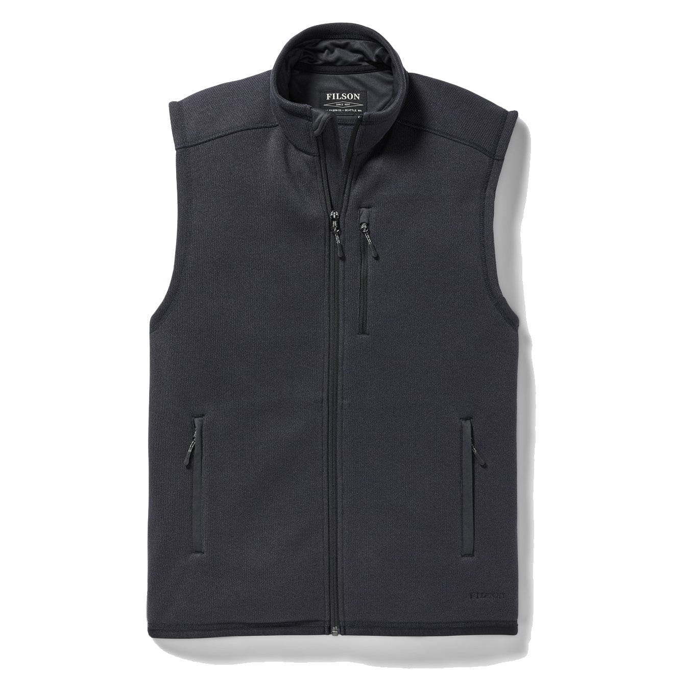 Filson Ridgeway Fleece Vest Dark Navy | Parasol Store