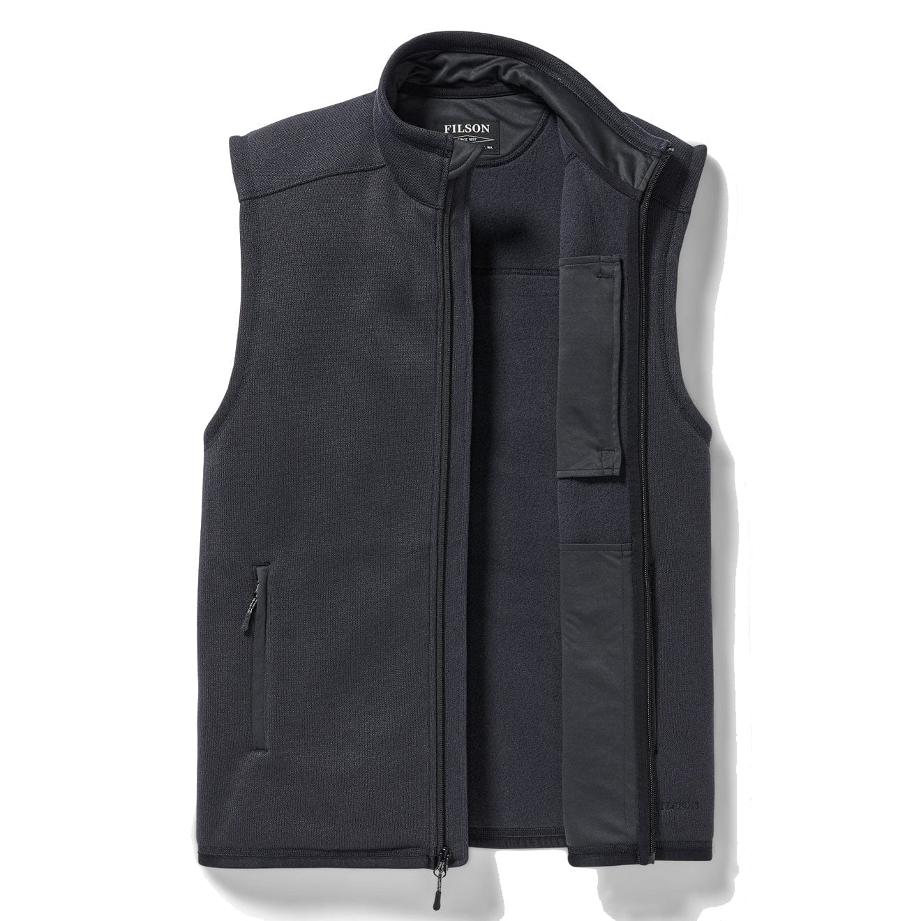 Filson Ridgeway Fleece Vest Dark Navy | Parasol Store
