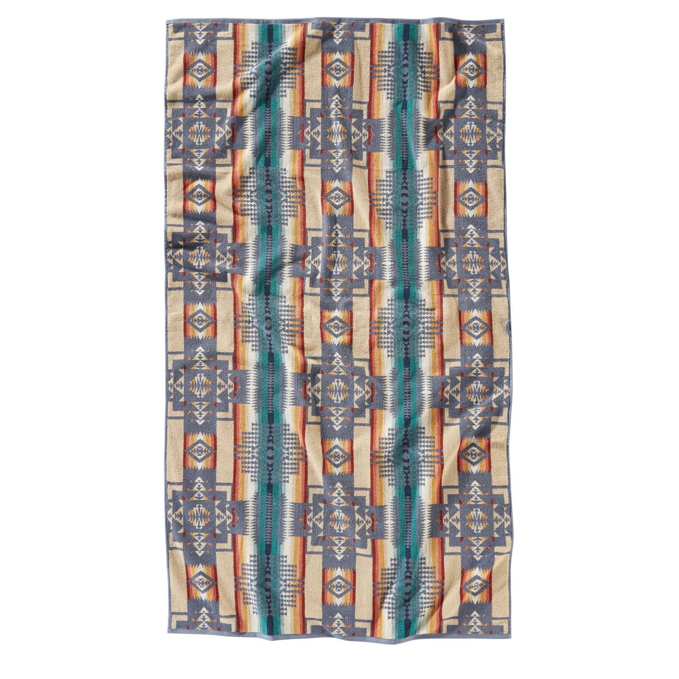 Pendleton Cotton Slate Towel Multi | Parasol Store