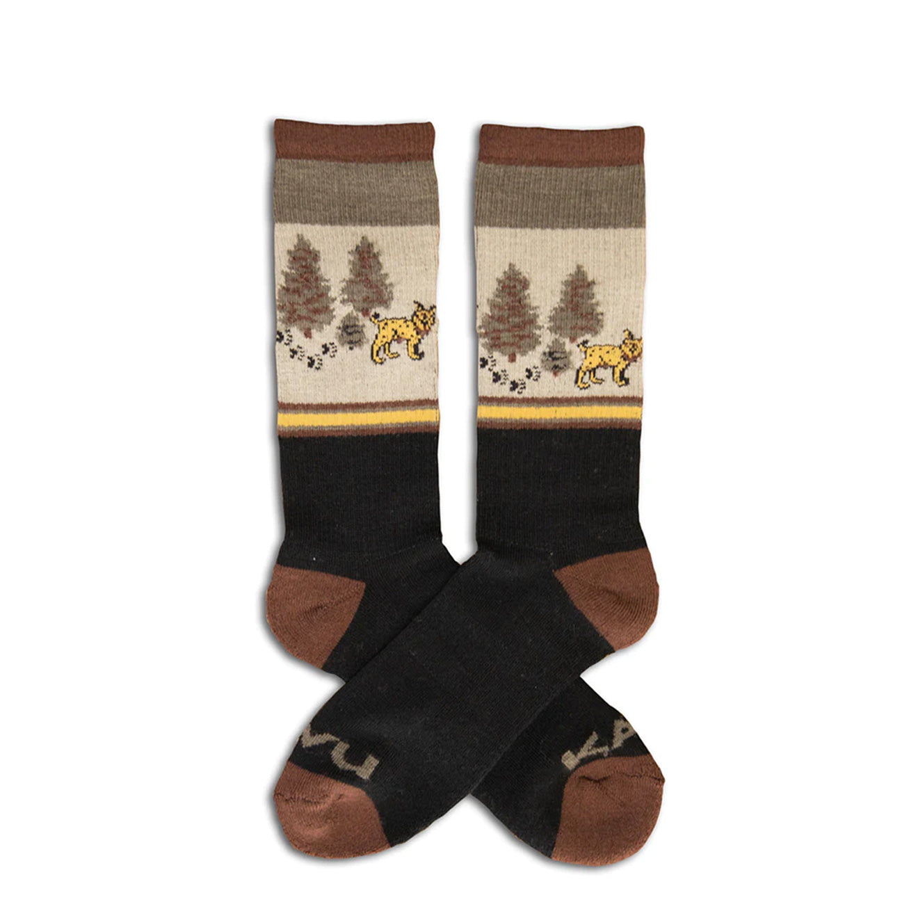 Kavu Moonwalk Socks Bob Cat | Parasol Store